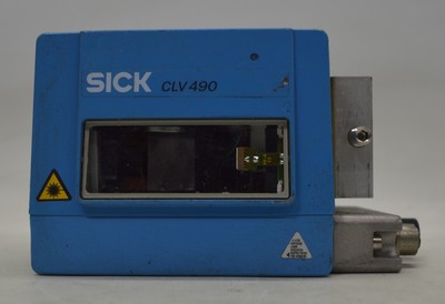 Sick CLV490-0210 Optic Bar Code Scanner CLV-490 w/Interface & Mount | eBay