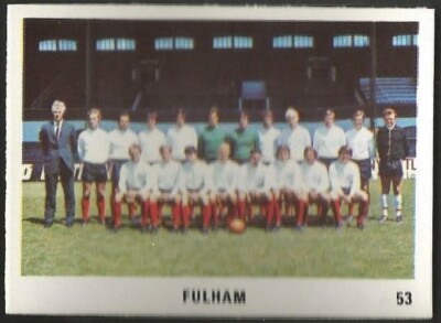 THE SUN 1970/71 FOOTBALL SWAP CARD-#053-FULHAM TEAM PHOTO | eBay UK