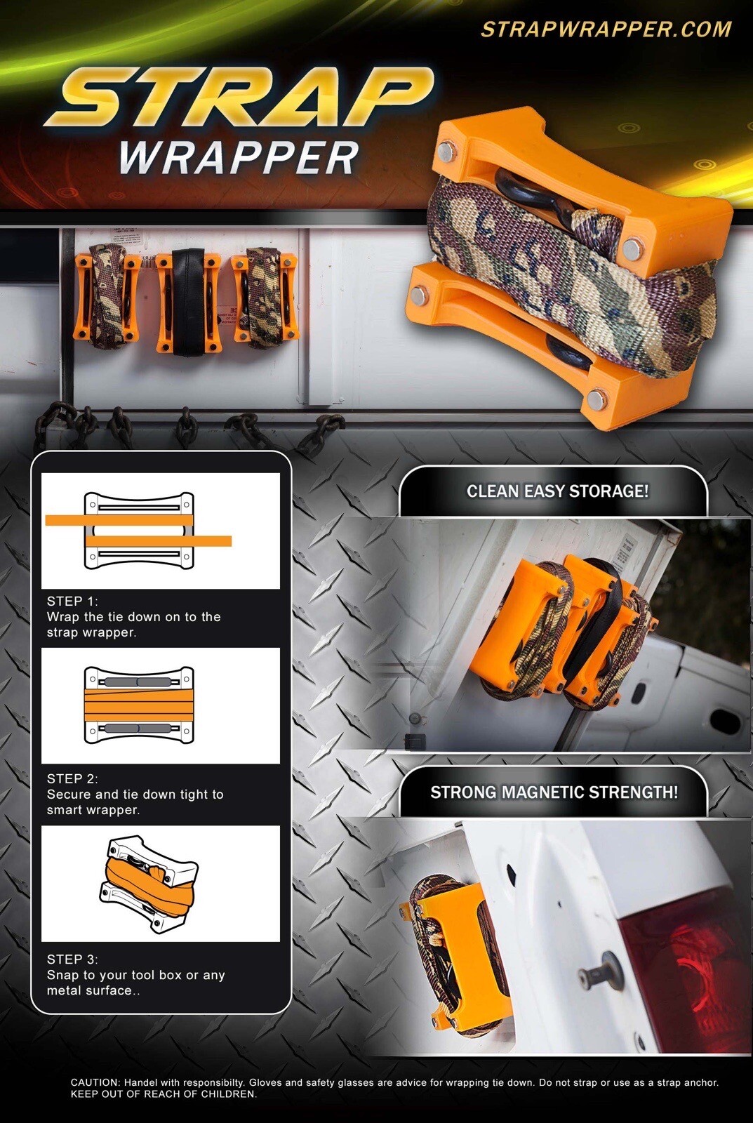 Strap Organizer Mold For Tie downs - Injection Mold Tool Mud Mold ...