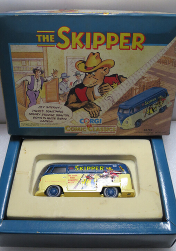 CORGI COMIC CLASSICS THE SKIPPER VW VOLKSWAGEN KOMBI VAN #96757 OLD ...