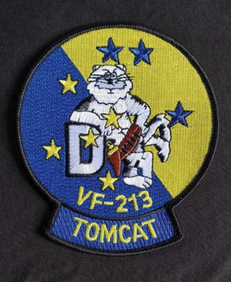 Blacklions VF-213 F-14D Tomcat US Navy Military Patch | eBay