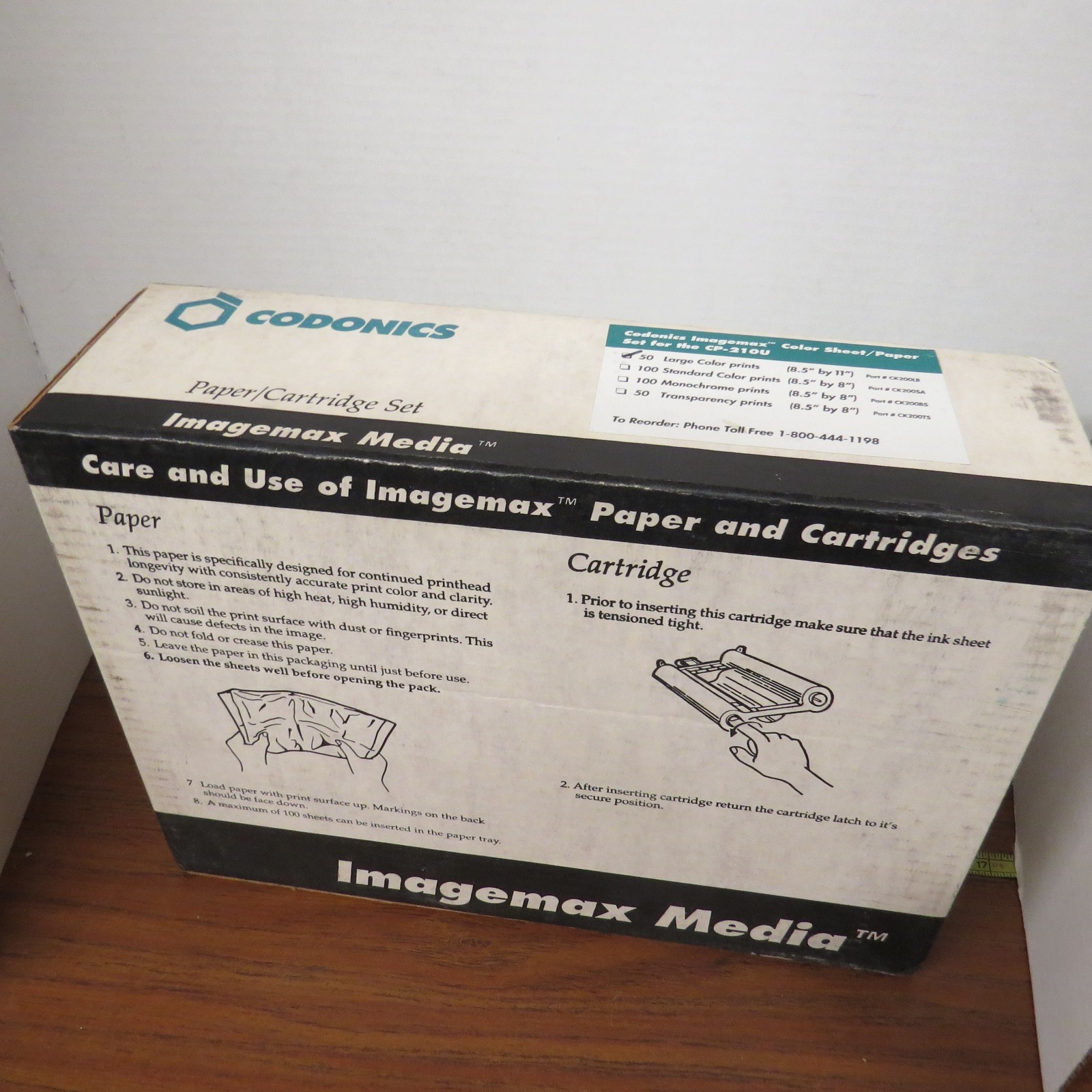 + Codonics CP-21OU Color Sheet Printer Paper CK200LB | eBay