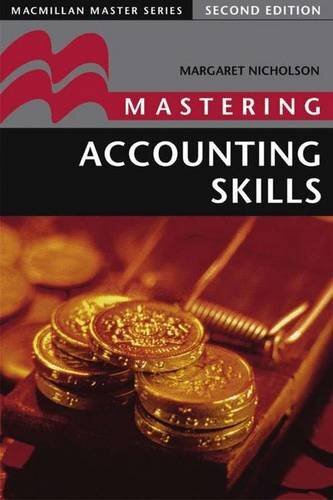 Mastering Accounting Skills (Palgrave Master Series) By Margaret ...