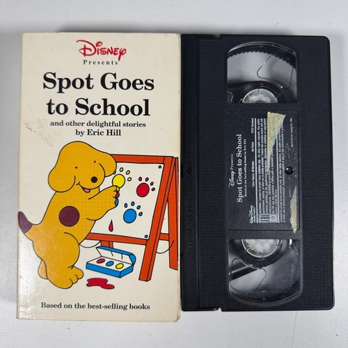 Spot Goes To School VHS Video Tape Disney Presents | eBay