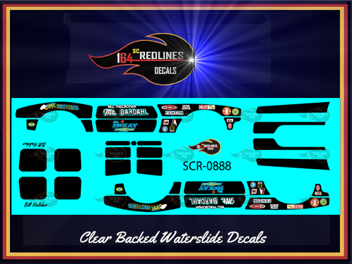 1'64 '67 Camaro "Mr. Bardahl" Replica Decal Set SCR-0888 | eBay