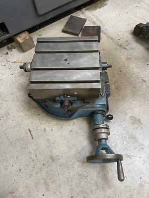 Troyke DMT-15 Rotary Cross Slide Table | eBay