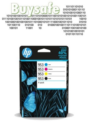 HP 953 4 pack ink cartridges for HP OfficeJet Pro 8718 All-in-One ...