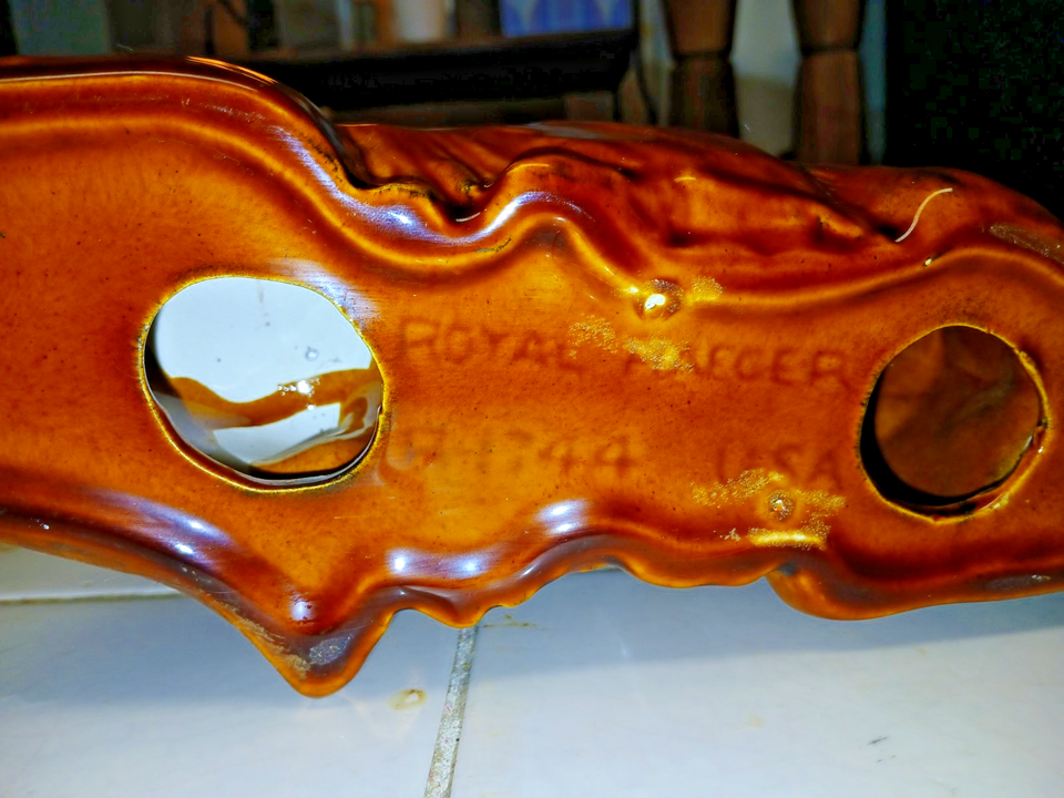 royal haeger pottery figurine Gearman shepard lying down 8-1744 | eBay