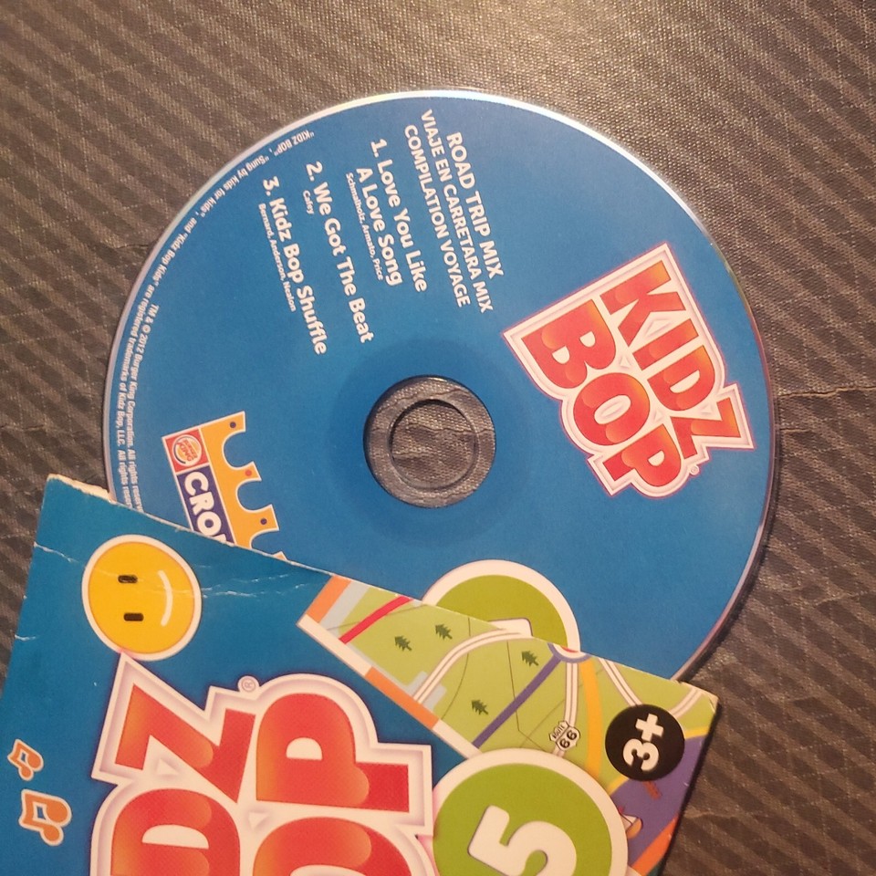 Kidz Bop 5 [CD] Sung By Kids For Kids Crown (Burger King Kid's Meal) #4 ...