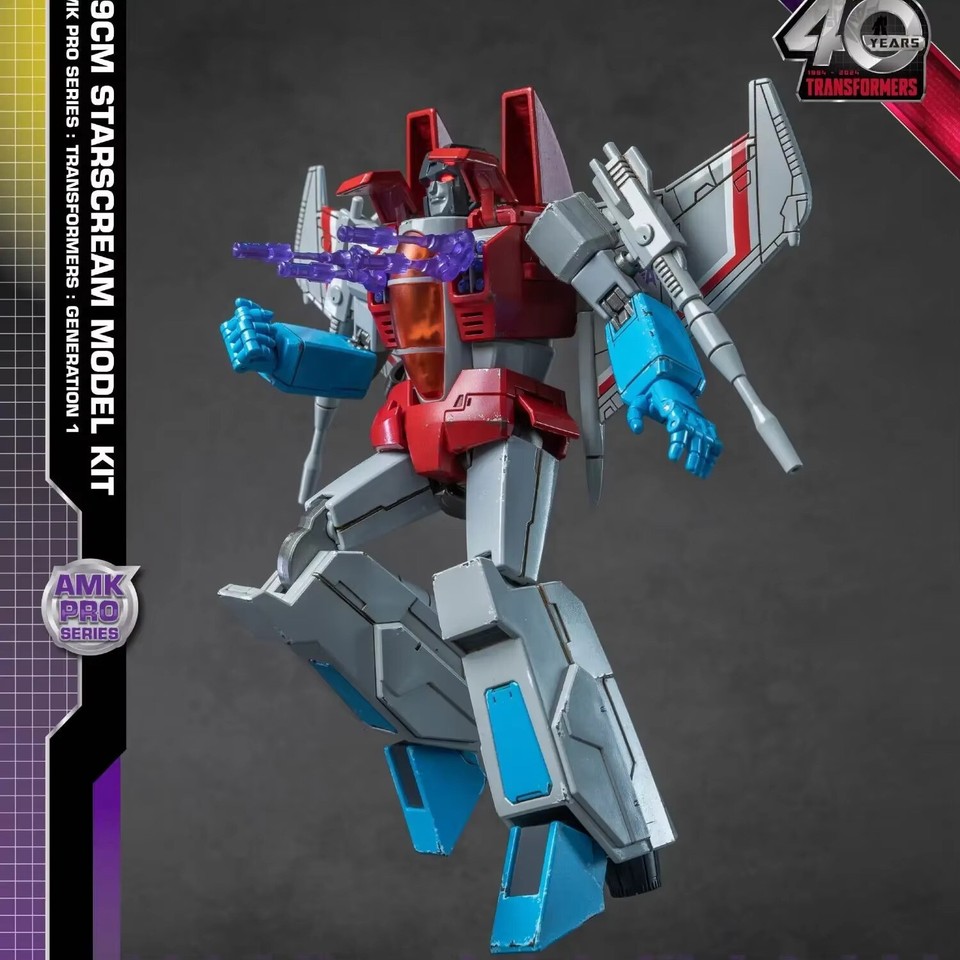 Yolopark Transformers Starscream Generation One AMK PRO Series 19cm ...