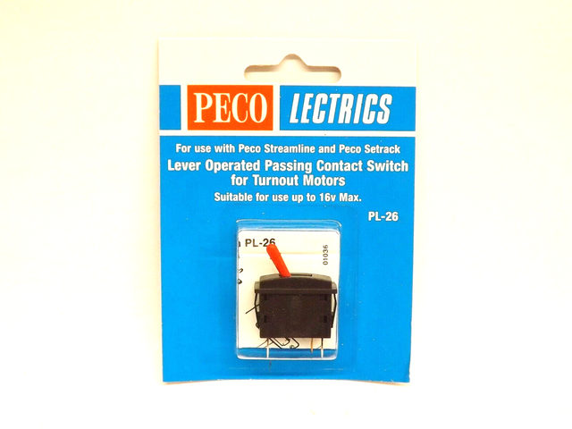 25 X PECO PL26 Pl-50 Point Switch Black Max Passing Contact Switches ...