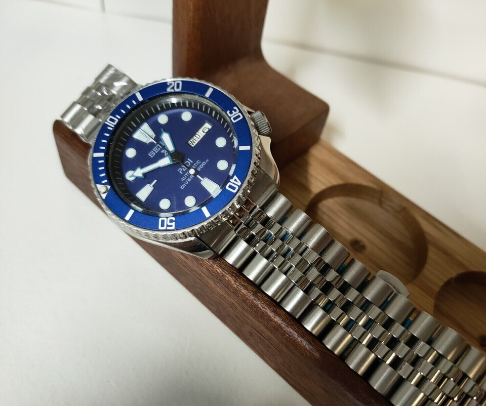 For Seiko SKX009 SKX173 175 SKX007 22mm Jubilee Bracelet Stainless ...
