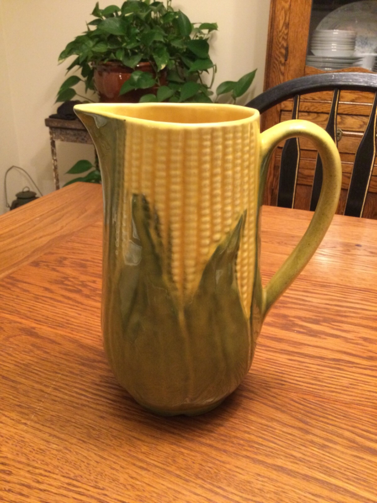 VTG Shawnee Corn King Pottery #71 - 40 oz Pitcher - 8 1/4 inches tall ...
