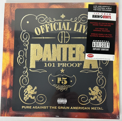 Pantera - Official Live [New Vinyl LP] 180 Gram | eBay