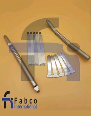 Dental Bone Scraper Hand Held Str+Cvd Harvestor Collector With Blade ...