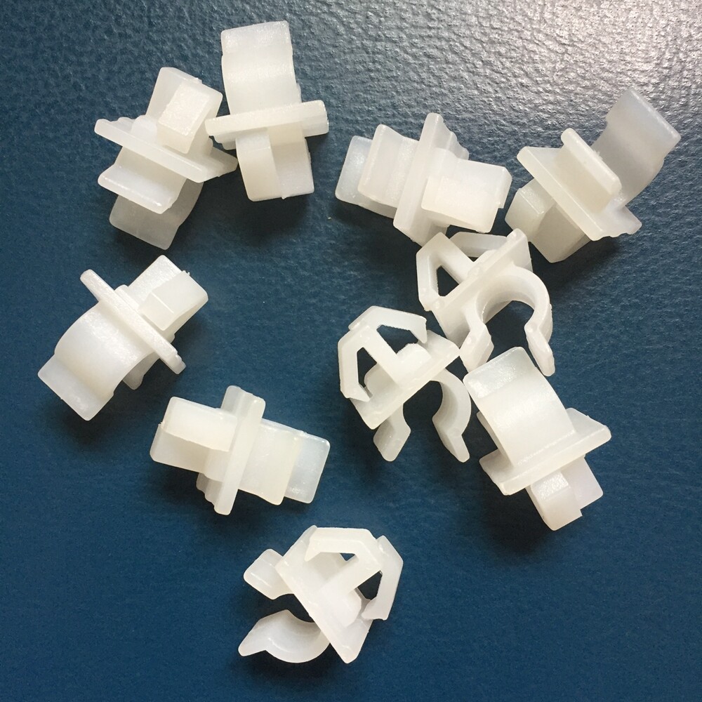 For Toyota 53455-14020 Hood Prop Rod Support Mounting Clip X10 Plastic ...