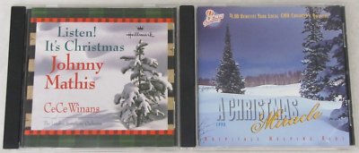 Christmas 2 CD Lot - Hallmark, Frank Sinatra, Judds, Clint Black ...