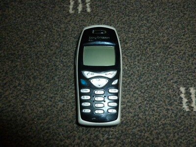 Vintage Sony Ericsson T200 Blue Mobile Phone NOT TESTED | eBay