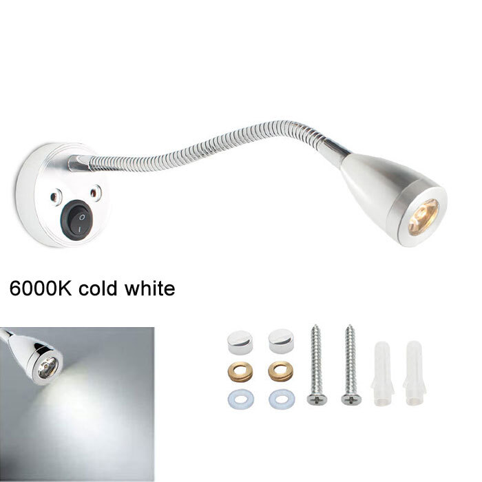 DC12V 24V RV Boat LED Reading Light Wall Lamp for Truck Motorhome ...