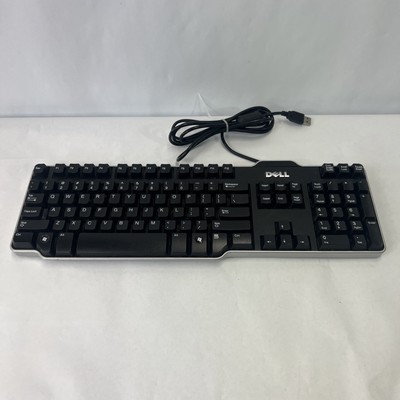Dell L100 USB Wired Keyboard Black, RH659 W7658 DJ331, Tested & Works ...