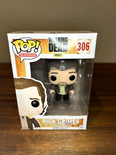 RICK GRIMES #306 - FUNKO POP! Vinyl: THE WALKING DEAD - VAULTED - NEW ...