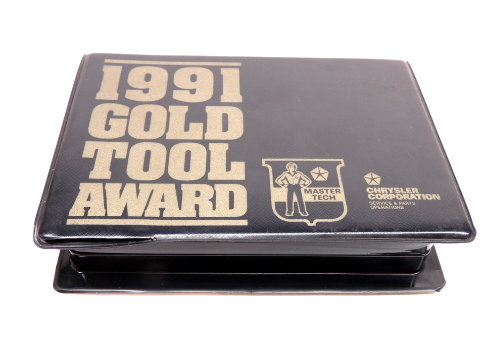 NOS MOPAR 1991 GOLD TOOL AWARD 5-PIECE METRIC 3/8" DRIVE SWIVEL SOCKETS ...