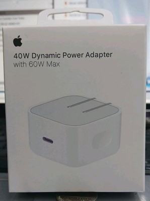 Apple 40W Dynamic Power Adapter with 60W Max MGKN4AM/A 2025 NEW | eBay