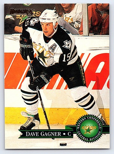 1995-96 Donruss #58 Dave Gagner Dallas Stars | eBay
