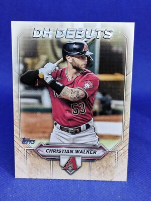 2021 Topps Series 2 DH Debuts #DHD-15 Christian Walker - Arizona ...