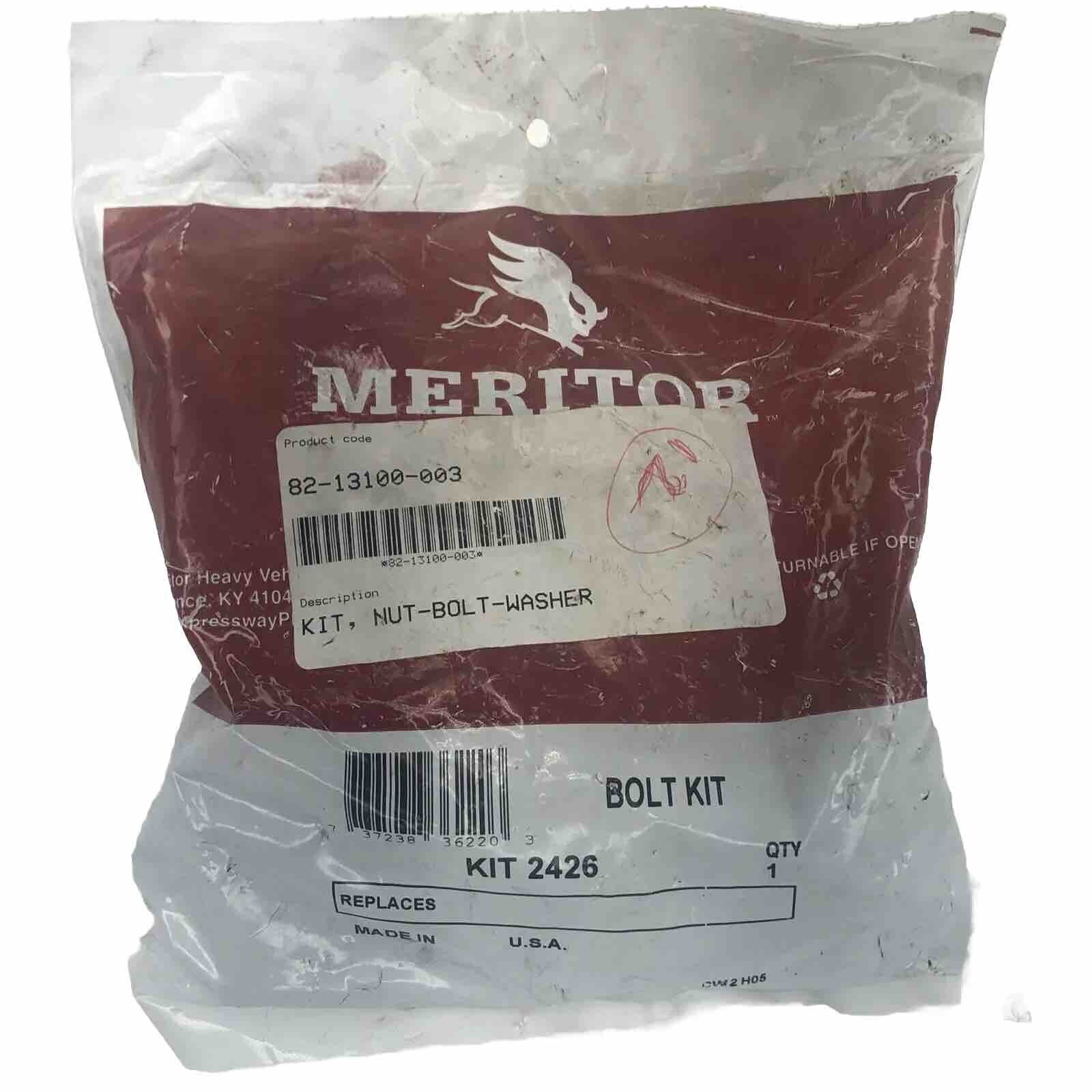 Meritor KIT 2426 Bolt Kit KIT2426; Gillig 82-13100-003, 12 pc 16-1.5 x ...