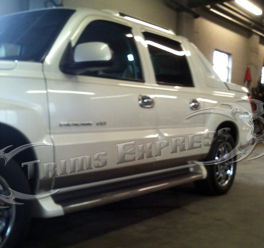 2002-2006 Escalade ESV SUV Rocker Panel Trim Body Side Molding Accent ...