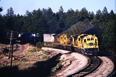 Vtg 1989 Train Slide 7484 Santa Fe Engine AZ X6L183 | eBay