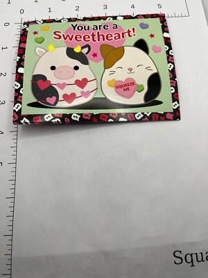 Squishmallow bookmark Valentine Card- new loose | eBay