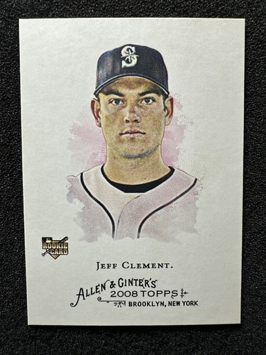 JEFF CLEMENT #329 2008 Topps Allen & Ginter's SP Short Print Seattle ...