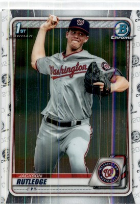2020 Bowman Baseball Chrome Prospects Jackson Rutledge #BCP-91 | eBay