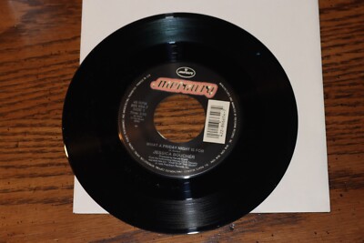 VINYL 45 BY JESSICA BOUCHER WHAT A FRIDAY NIGHT IS FOR UNPLAYED | eBay