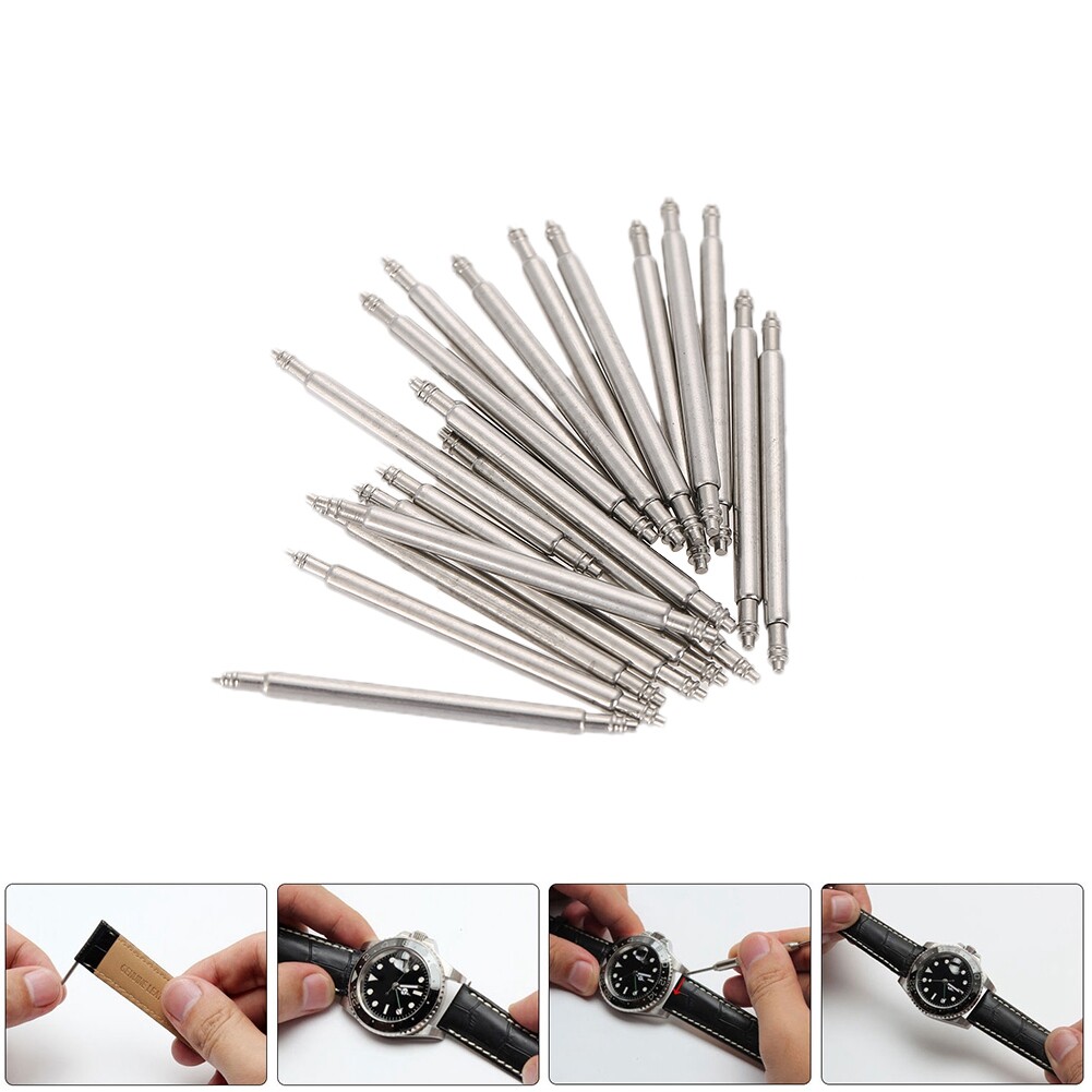 20pcs Watch Pin Bar Spring Bars Watches Strap Link BRepair (1.8*20) EOB ...