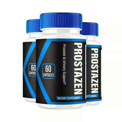 3 Pack Prostazen Pills Support Healthy Prostate Functions Wellbeing ...