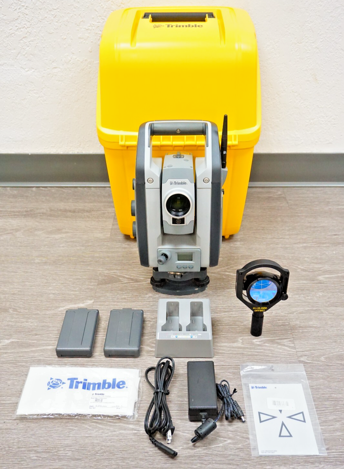 Trimble S9 DR Plus Robotic Total Station 1" Sec DR + Active Track S6 S7 ...