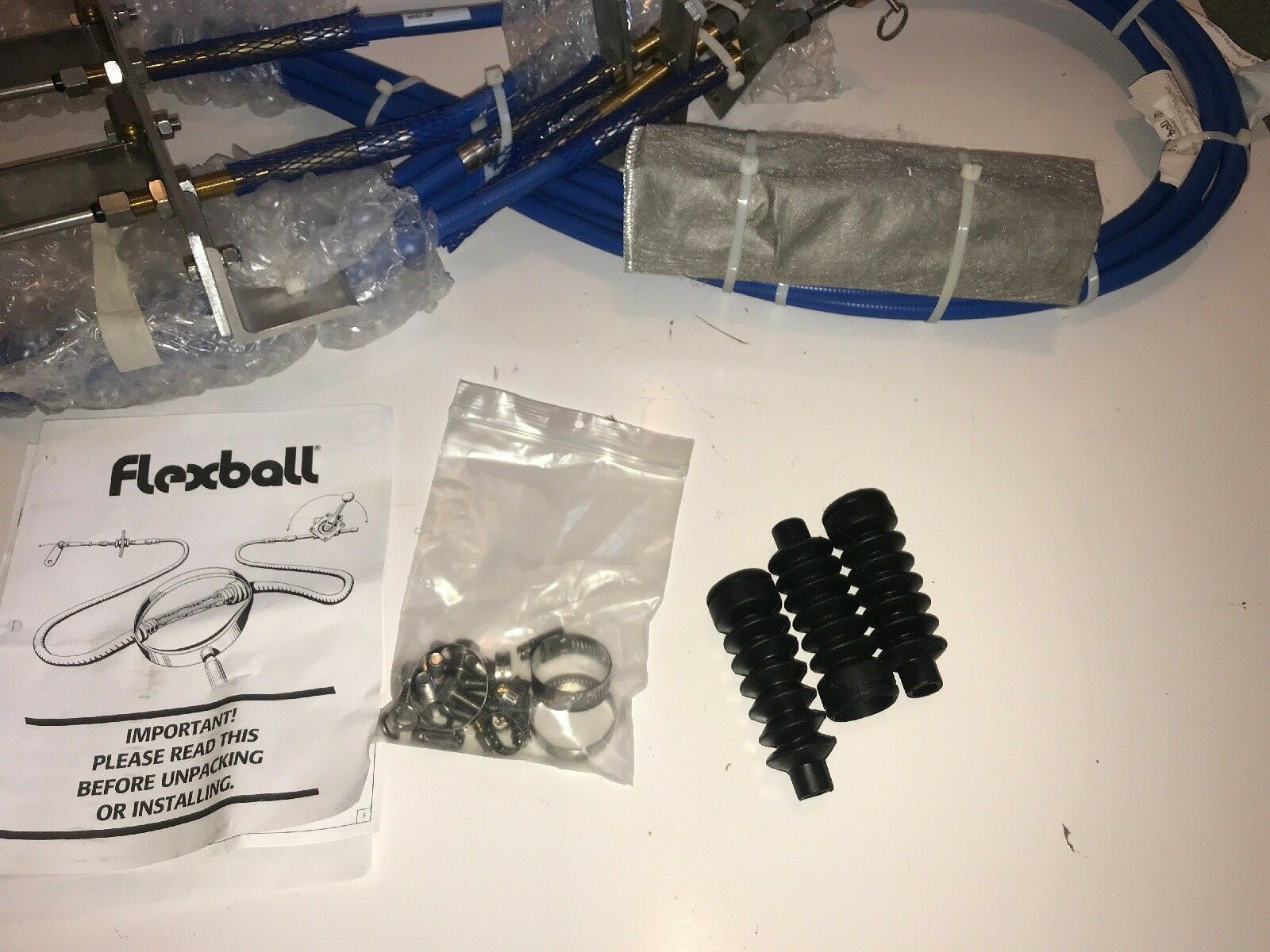 VPS CONTROL SYSTEMS FLEXBALL CONTROL CABLE Type 98 Eaton 3 way 20' | eBay