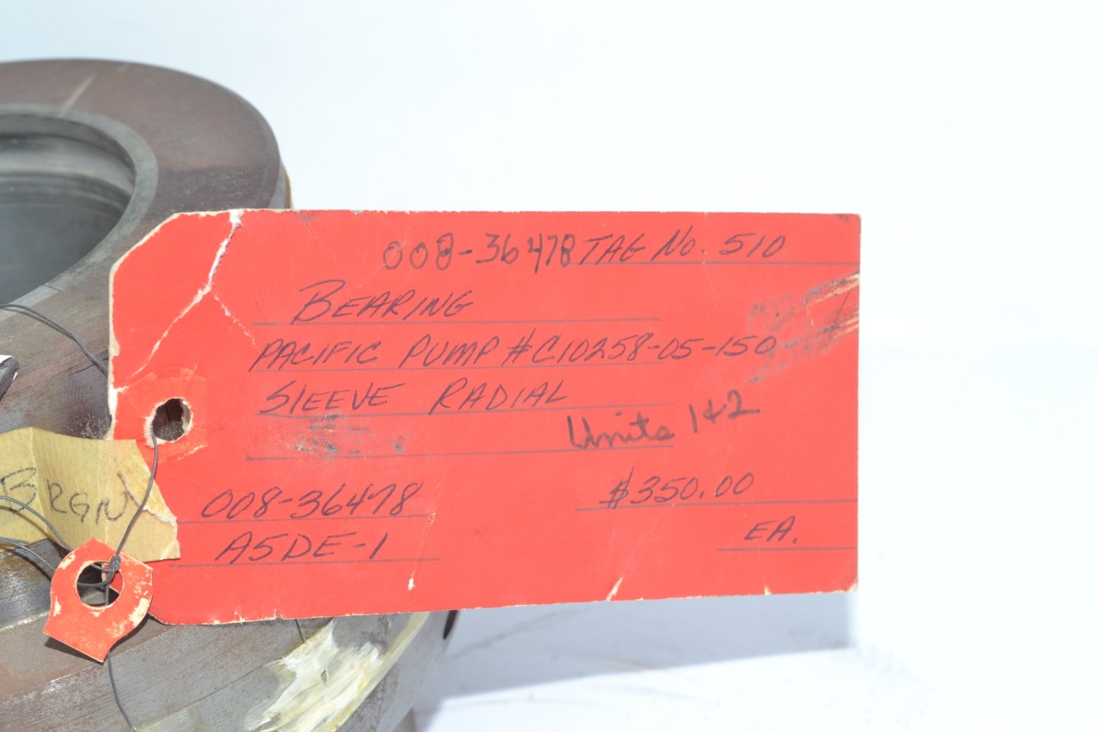 Babbitt C10258-05-150 3-1/8'' Bearing Sleeve Pacific Pump Radial | eBay