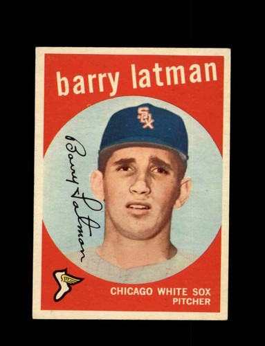 1959 BARRY LATMAN TOPPS #477 WHITE SOX *1928 | eBay