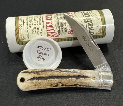 🔥 Great Eastern Cutlery GEC Northfield 47 Sambar Stag Viper Pocket ...