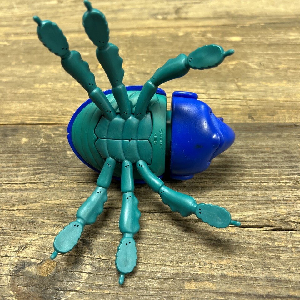 Vintage Mattel Disney Pixar A Bugs Life Dim Beetle Action Figure Toy ...