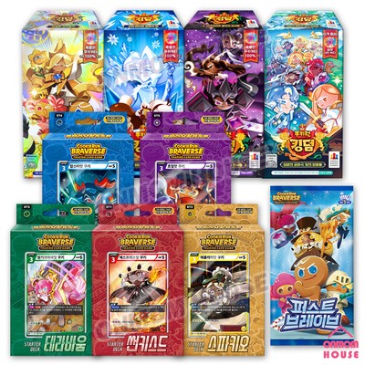 Cookie Run Kingdom Card Collection / CookieRun Braverse TCG Starter ...
