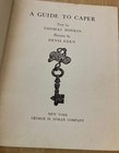 A Guide to Caper Thomas Bodkin, Denis Eden 1924 Doran 1st ed. Children ...
