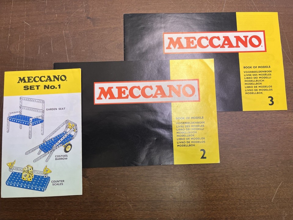 Vintage Meccano Set 3, from 1977, Unused Condition,100% Complete in ...