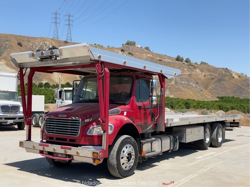 2013 Freightliner M2 T/A 30' Rollback Tow Truck Tag Axle PTO Cummins ...
