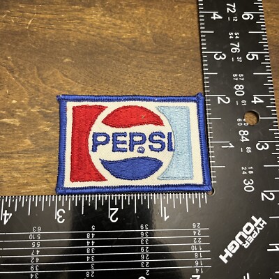 Vintage Pepsi-Cola Pepsi Embroidered Patch 1987 LOGO | eBay