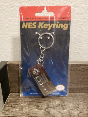 Official Nintendo NES Keyring Entertainment System Controller Keychain ...